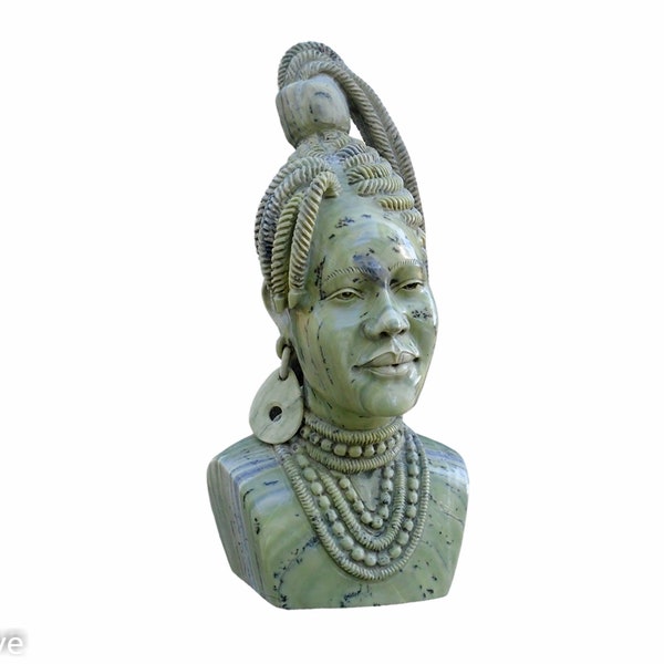 African Marble Art Sculpture - Etsy