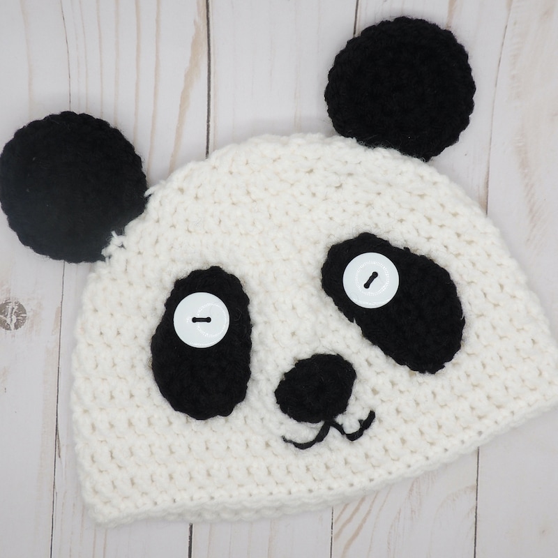 Baby Panda Hat - Etsy