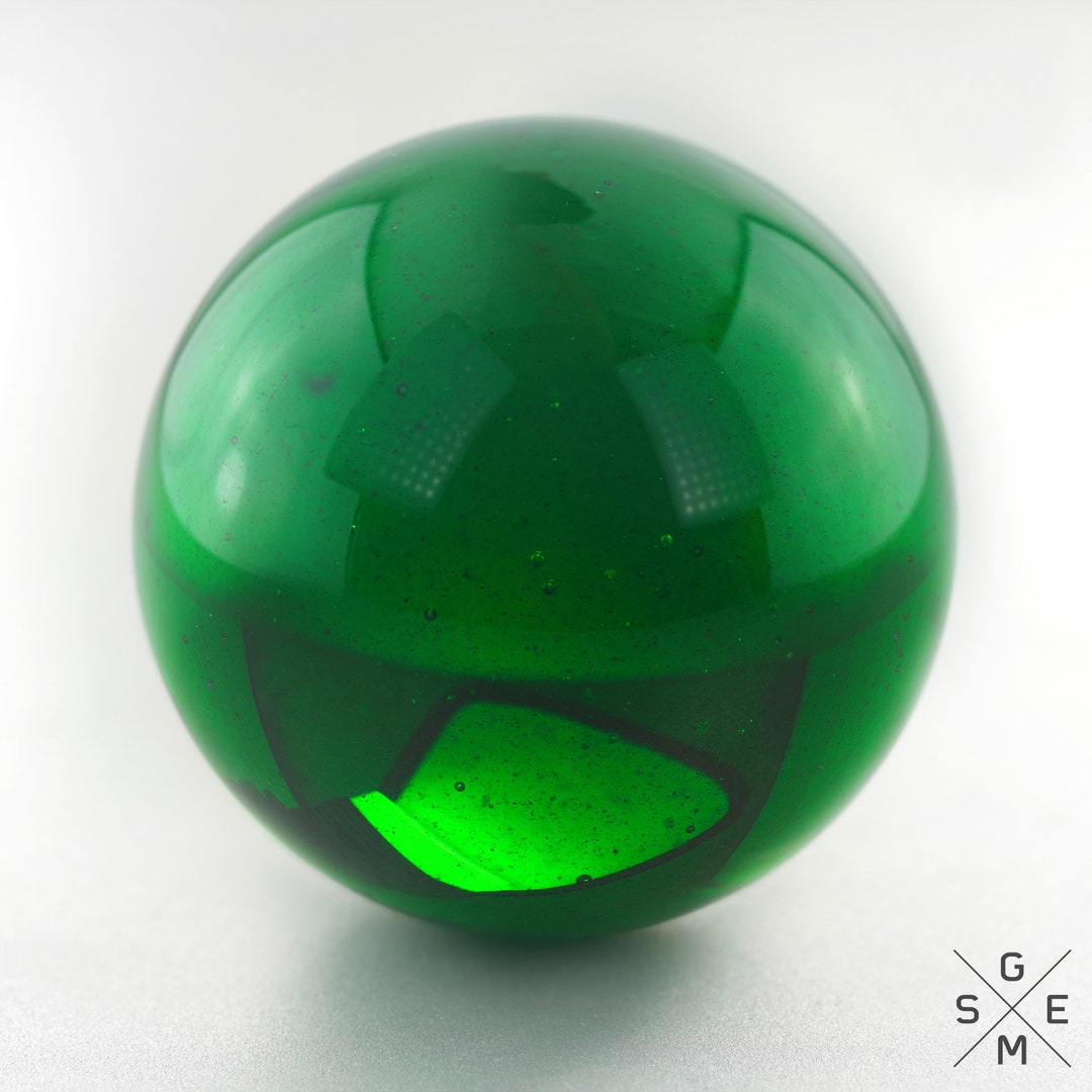 Green Monatomic Andara 105g. Crystal Ball Rare Emerald Powerful ...