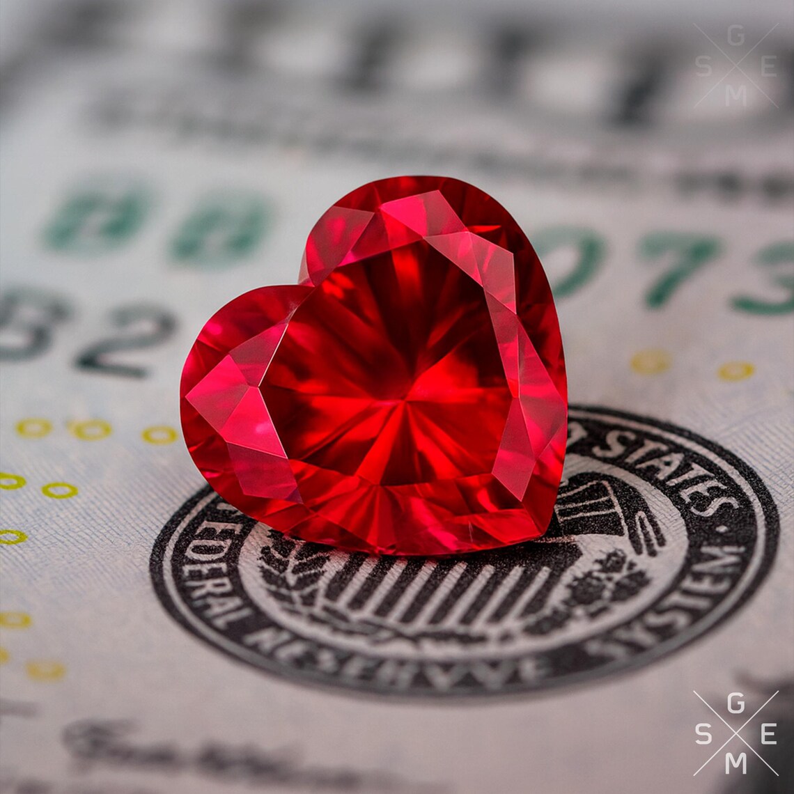 Heart Shape Ruby Loose Raspberry Red Gemstone for Jewelry Making ...
