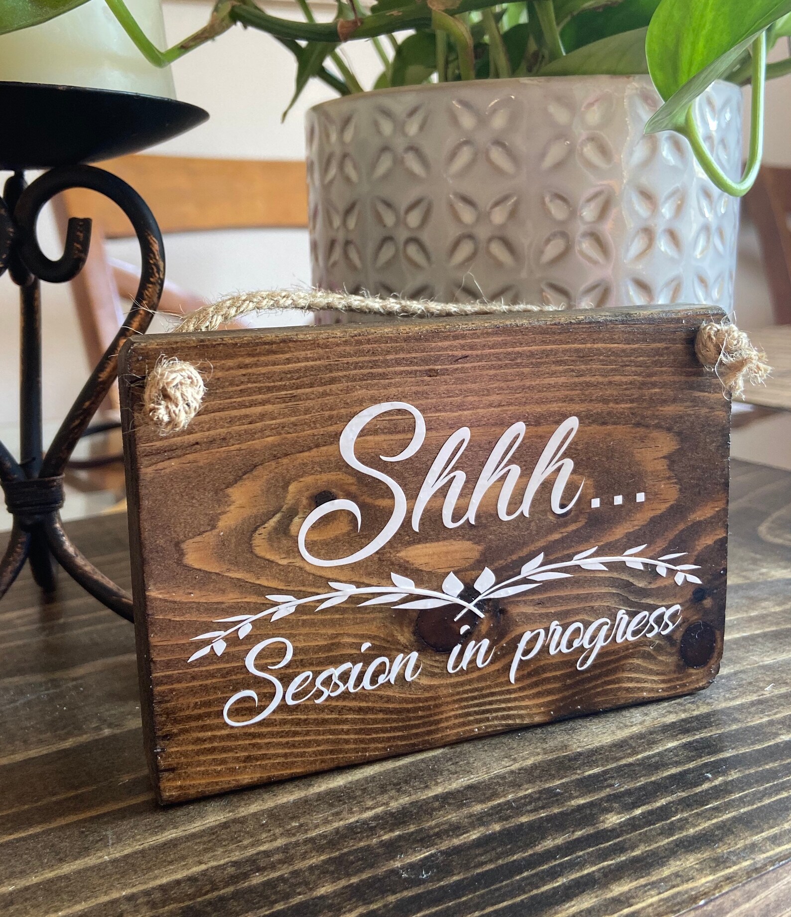 Session In Progress Sign Welcome Sign Class In Session | Etsy