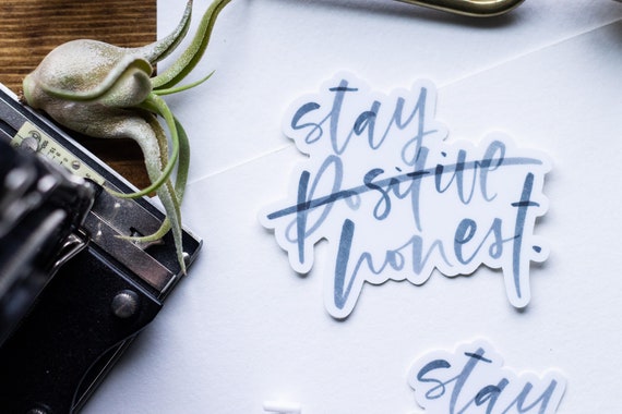 Stay Honest Sticker Decal Laptop Water bottle Car | Etsy