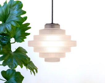 Fluted Pendant Light - Etsy
