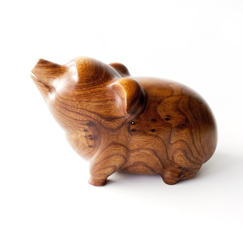 Pig Figurine - Etsy