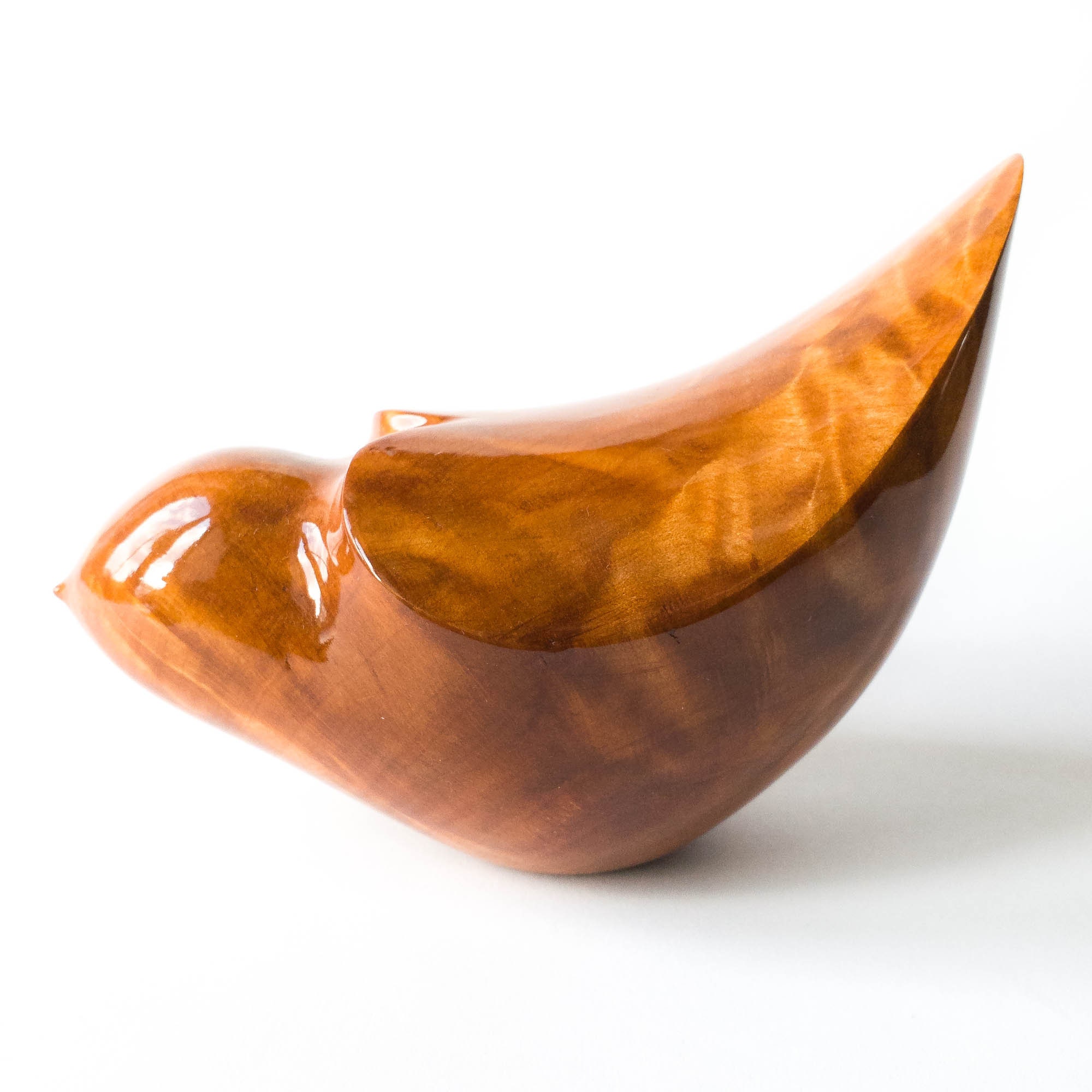 Wood Carving Bird Statue | Etsy