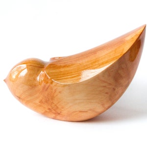 Wood Carving Bird Statue - Etsy