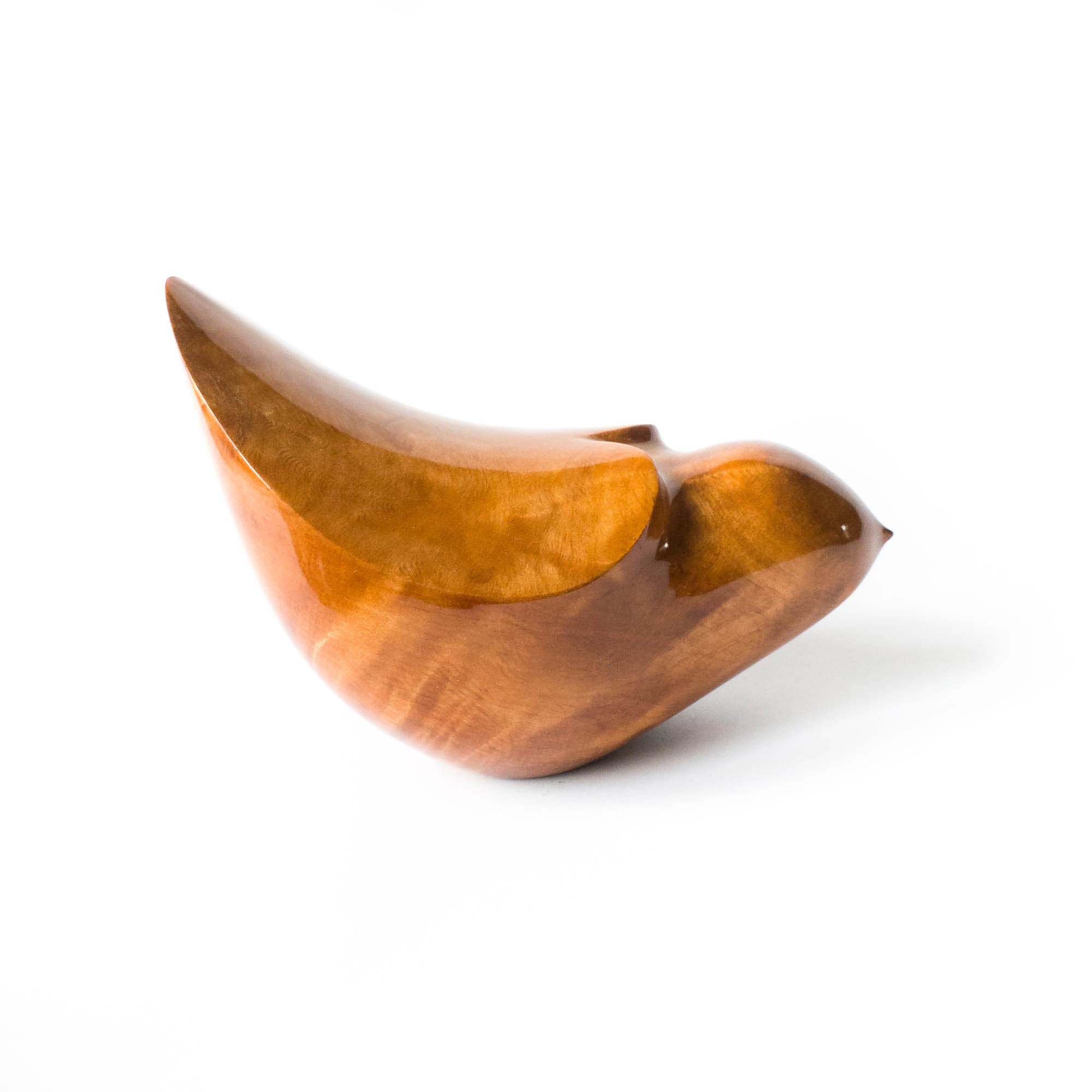 Wood Carving Bird Statue | Etsy