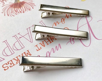 100pcs Metal Single Prong Alligator Hair Clips With Teeth,choose SIZE ...