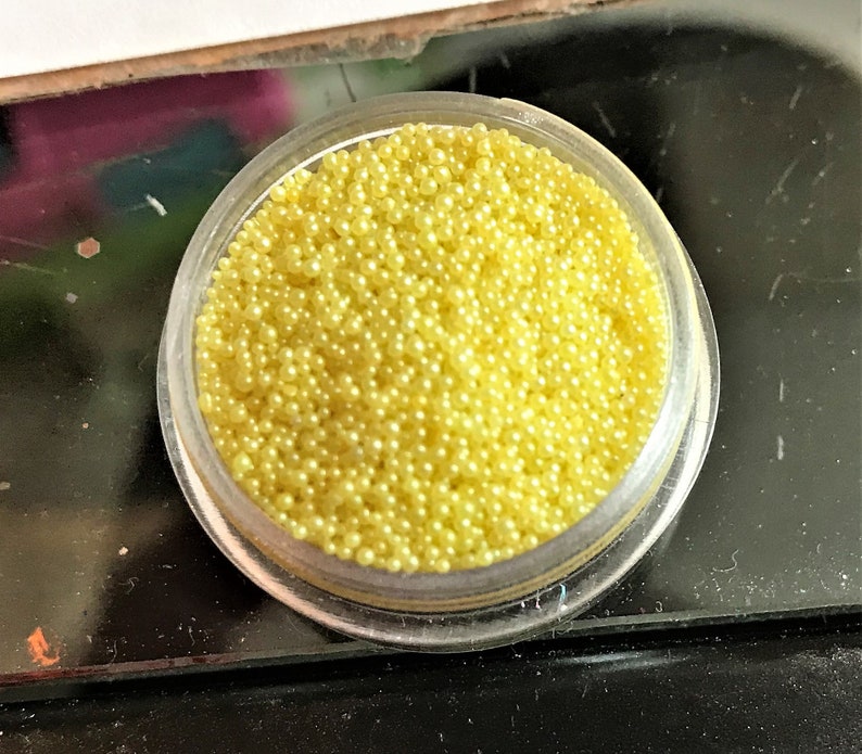 Glass Micro no hole caviar Beads No Hole 0.7 1 mm Caviar | Etsy