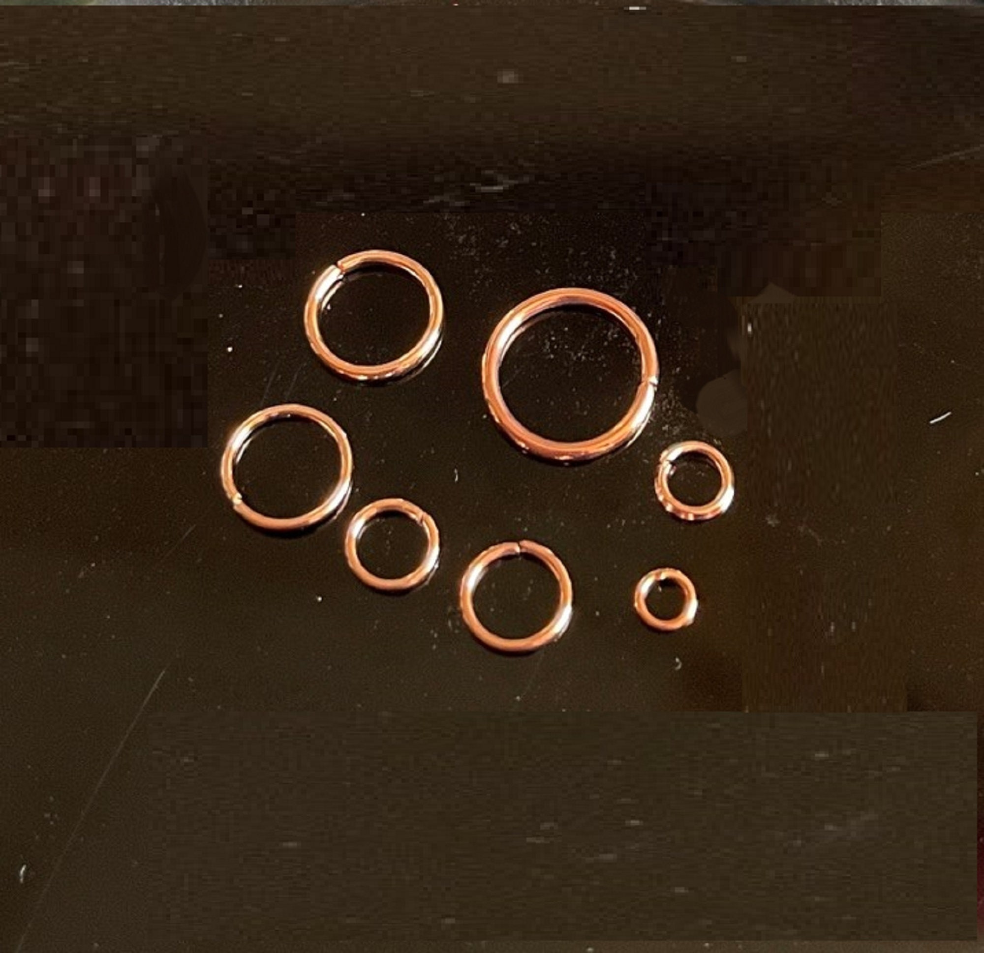 Jump ring mixed sizes jump rings KC gold bronze silver gold - Etsy ...