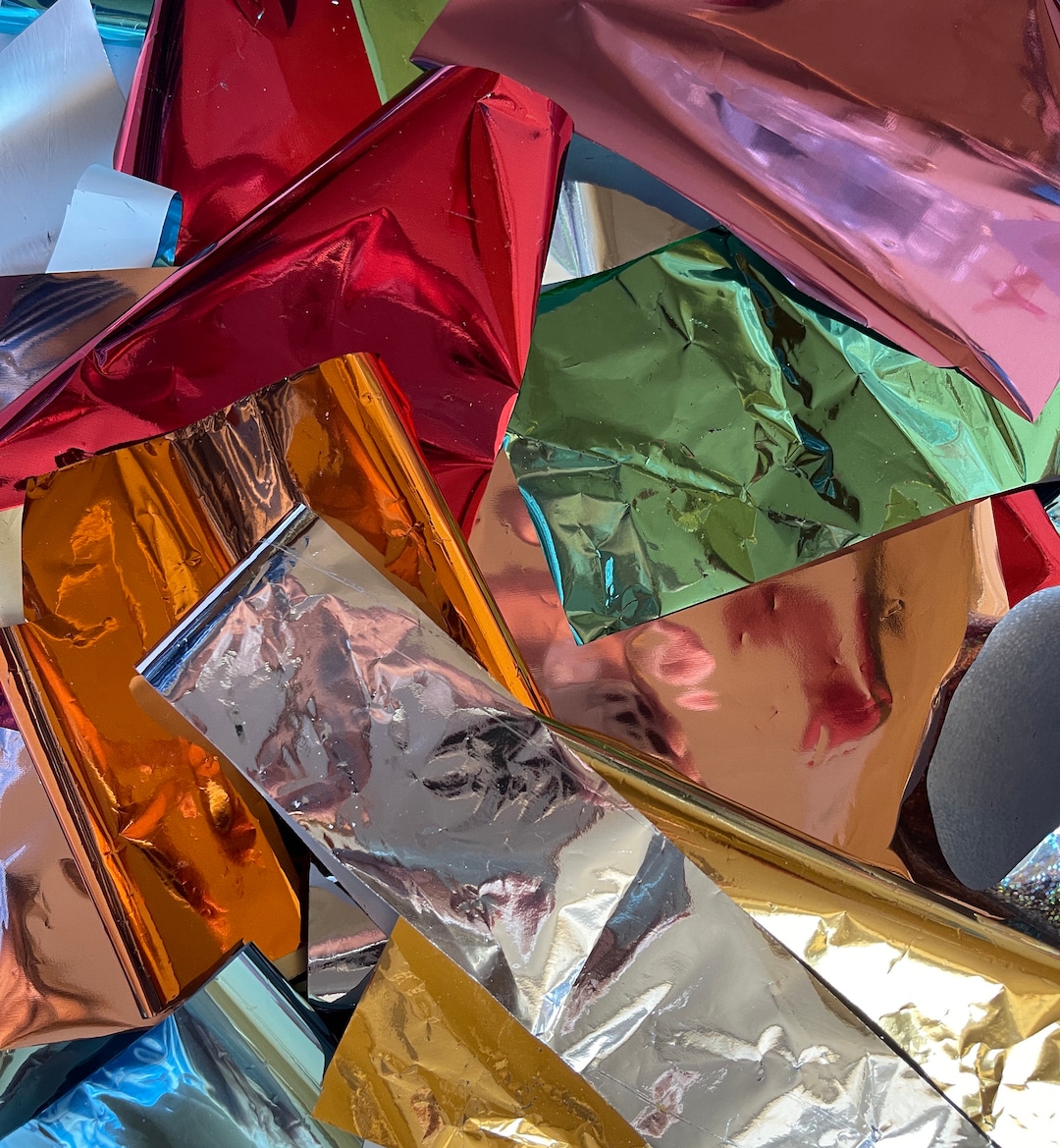 Scrap or Transfer Aluminum Foils Craft Deco Foil Nail Resin Polymer ...