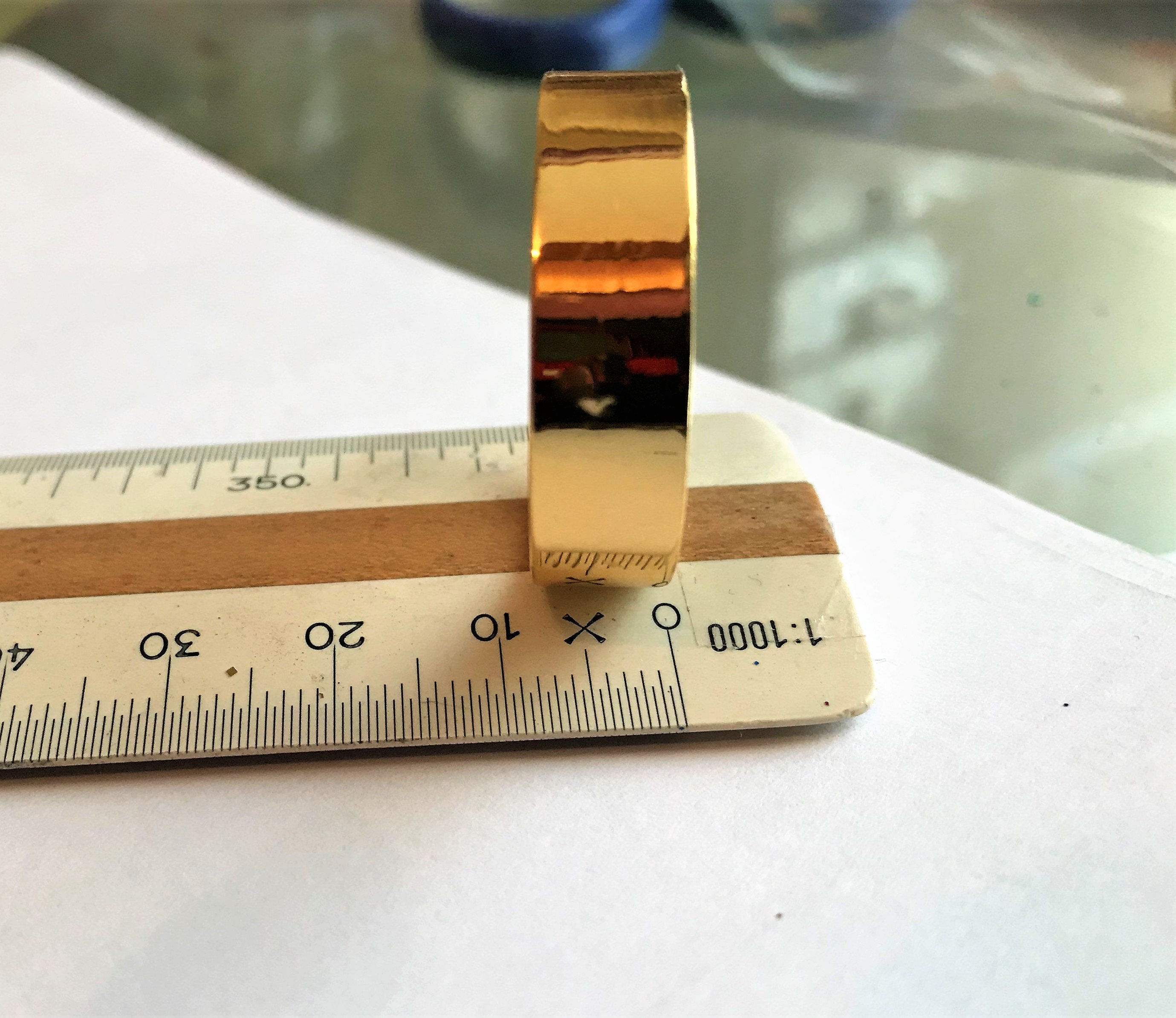 High Quality Round Gold Tone Framework Open Back Bezels Pendant Blanks ...