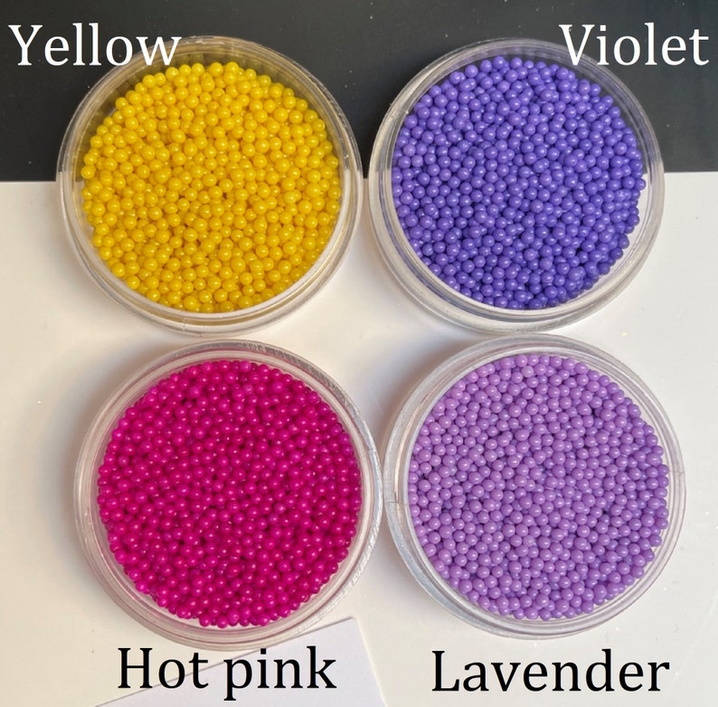 Glass Micro Beads No Hole 1.5 Mm-2 Mm Fairy Beads nail Art - Etsy