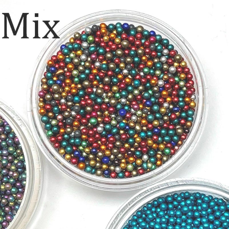 Glass Micro Beads - Etsy