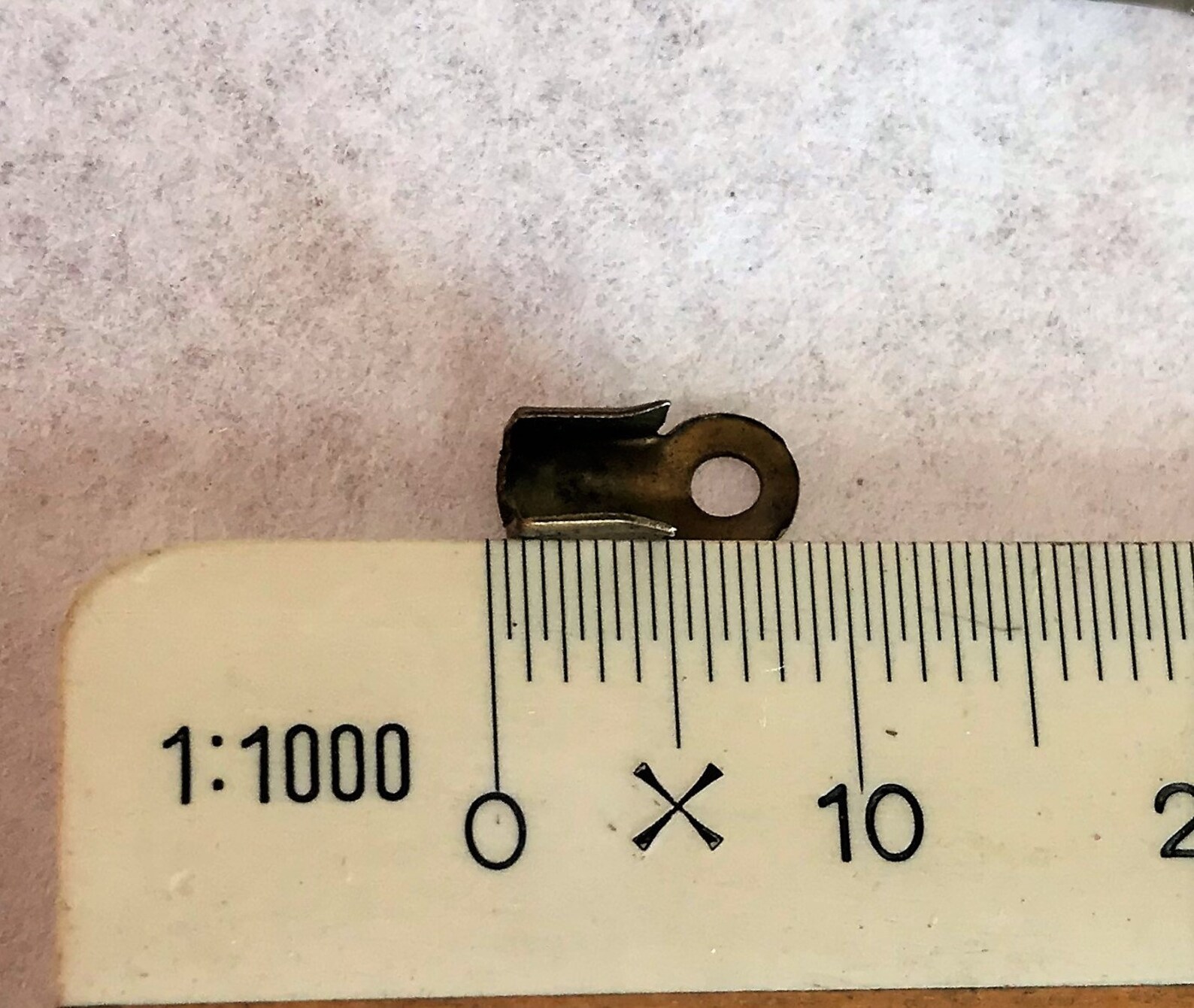 20 Pcs 3x8mm End Crimp Beads Cover Clasps Cord End Caps String Ribbon ...