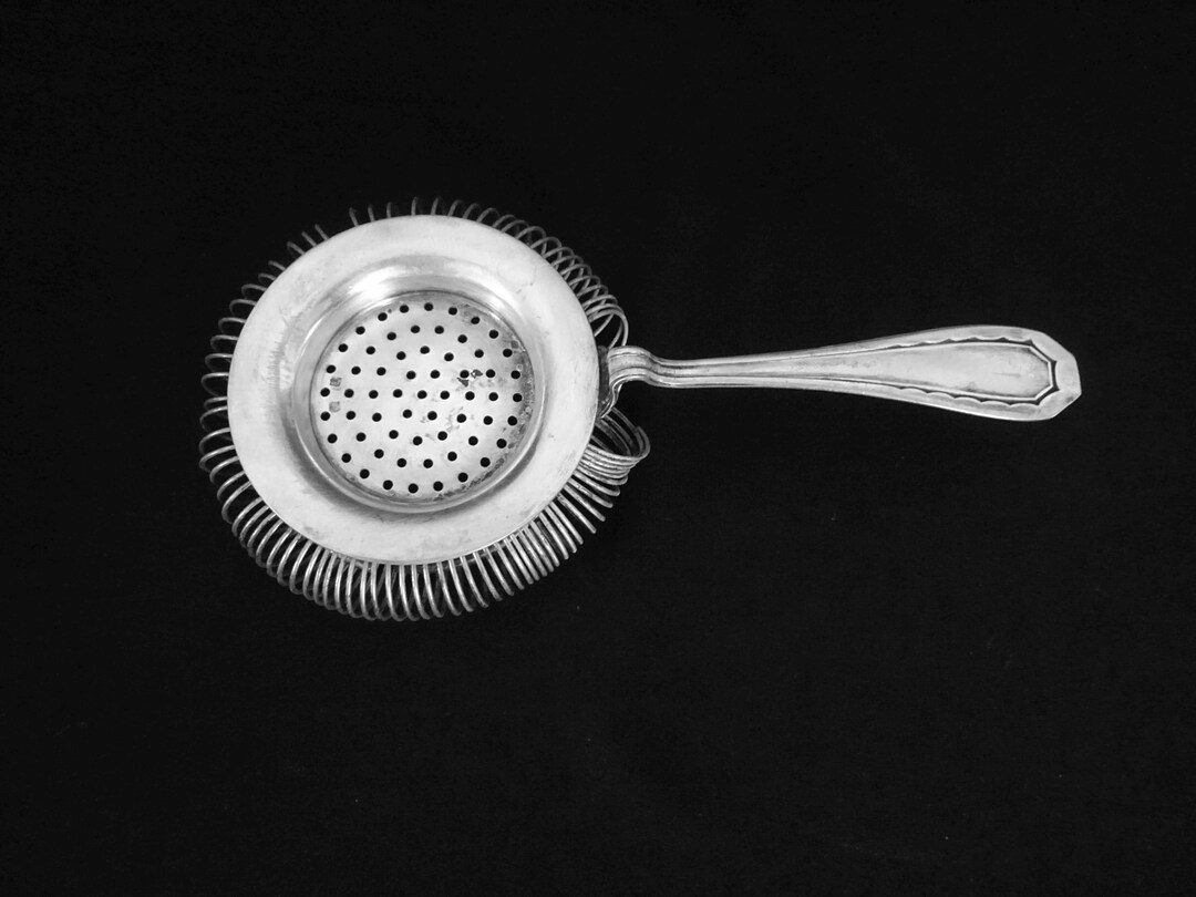 Cocktail Strainer Martini Silver Art Deco French, Martini Mixer ...