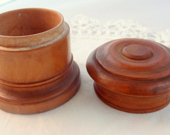 Wood Powder Box - Etsy