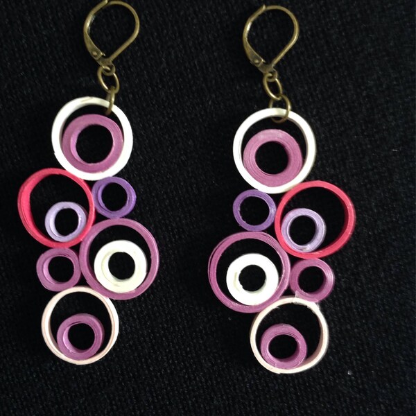 Paper Quilling Earrings - Etsy