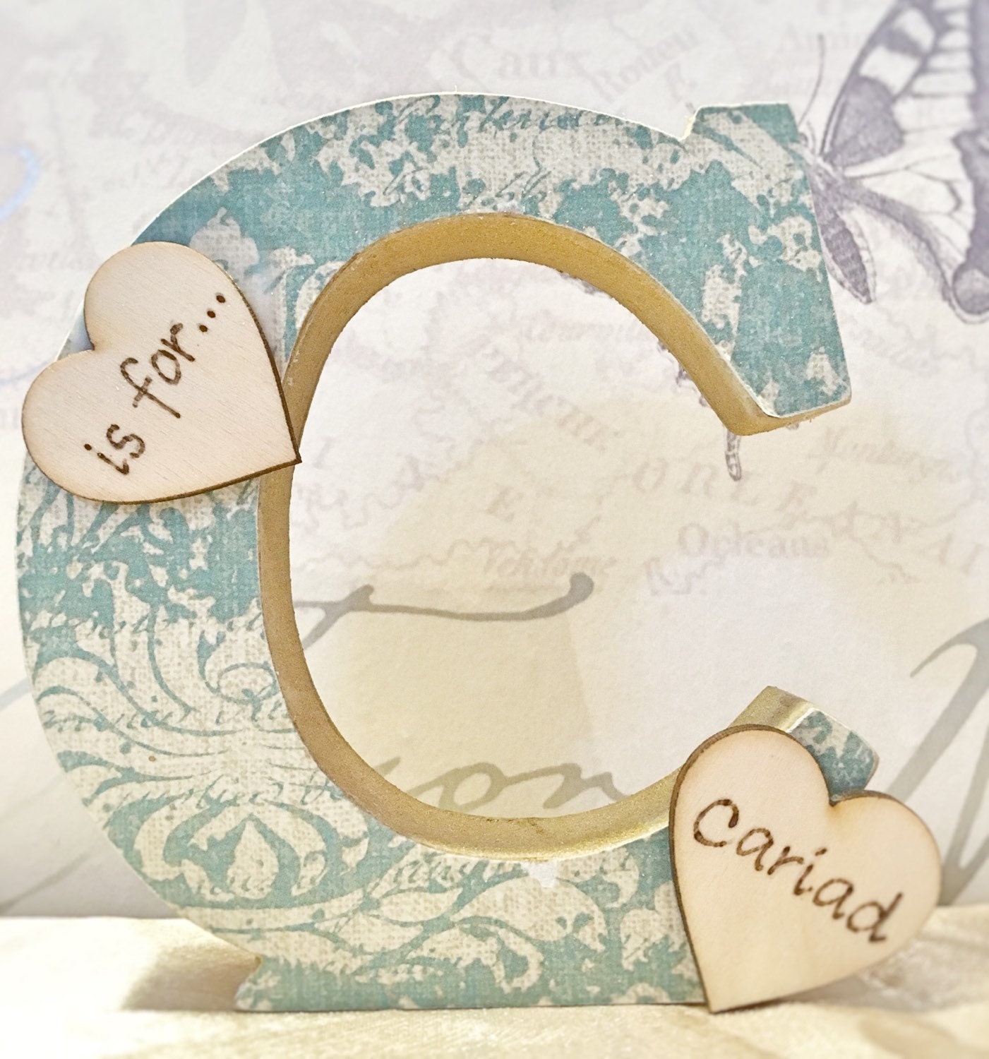 Personalised Letter-freestanding - Etsy
