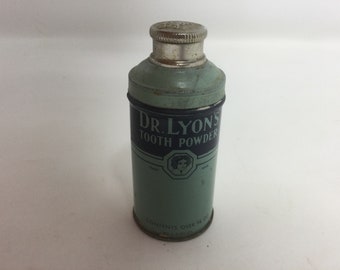 Dr Lyons Tooth Powder - Etsy