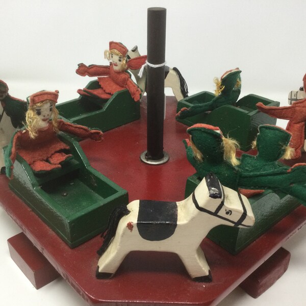 Wooden Carousel - Etsy