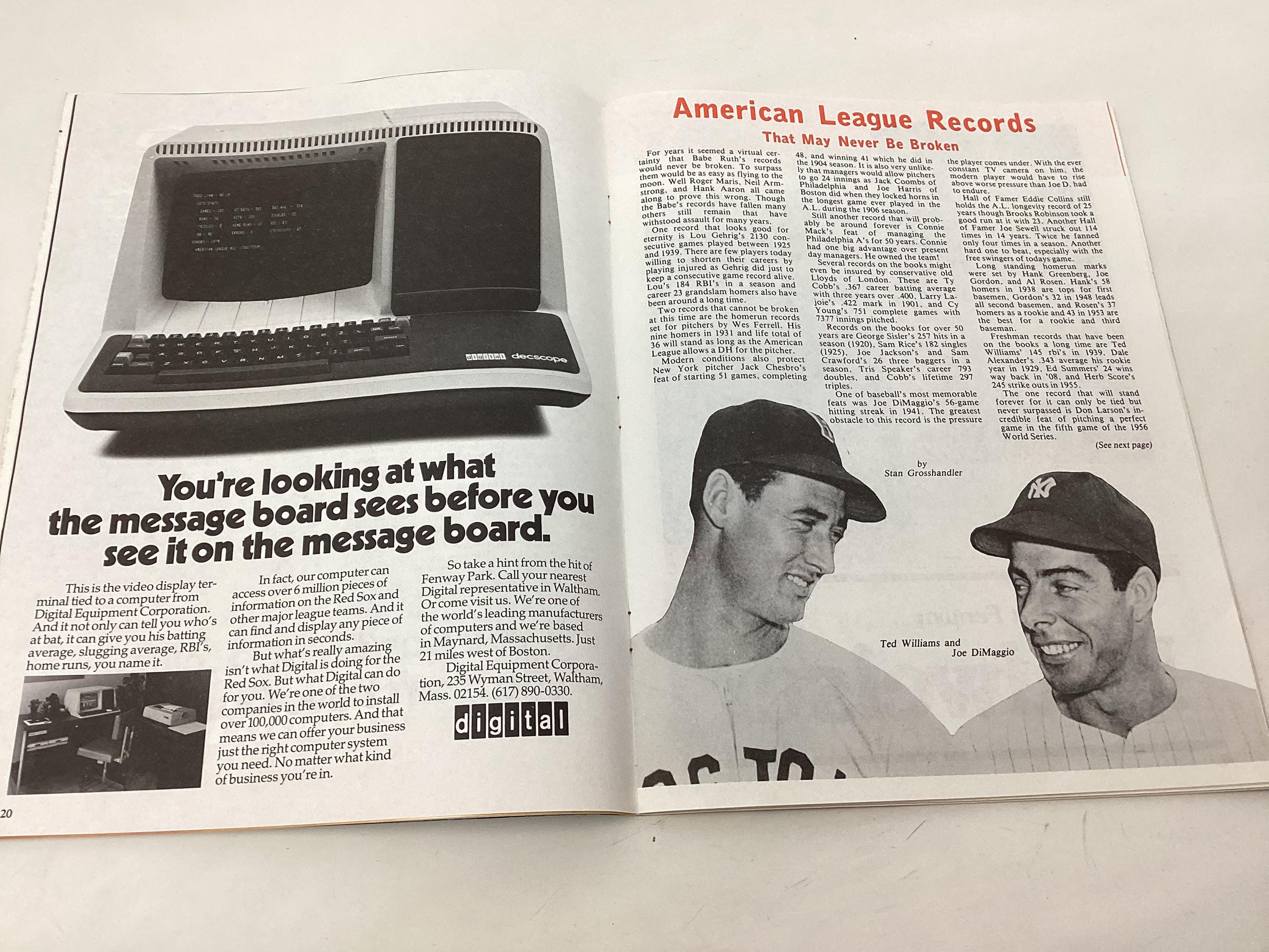 1978 Red Sox First Edition Official Scorebook Magazine - Etsy
