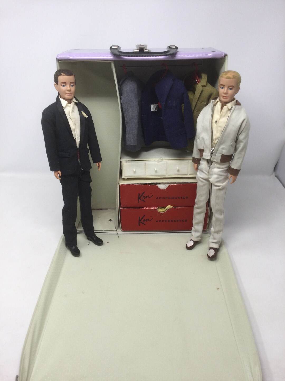 1961 First Generation Ken Dolls 2 With Original Case and Accessories - Etsy