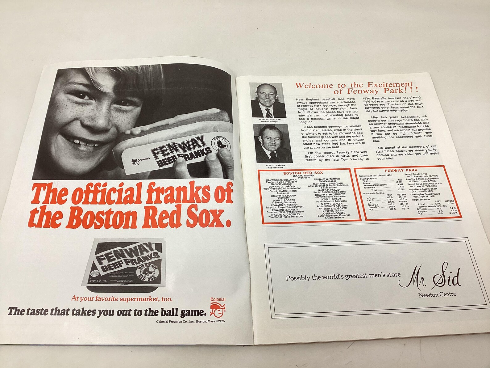1978 Red Sox First Edition Official Scorebook Magazine - Etsy