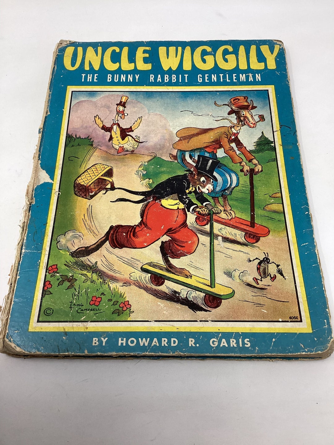 1937 Edition of Uncle Wiggily the Bunny Rabbit Gentleman by Howard R ...
