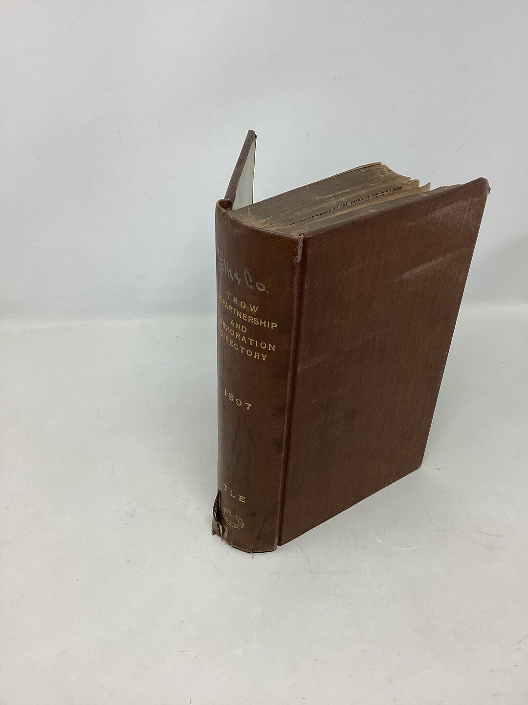 1897 Trow Copartnership and Corporation Directory for New York - Etsy