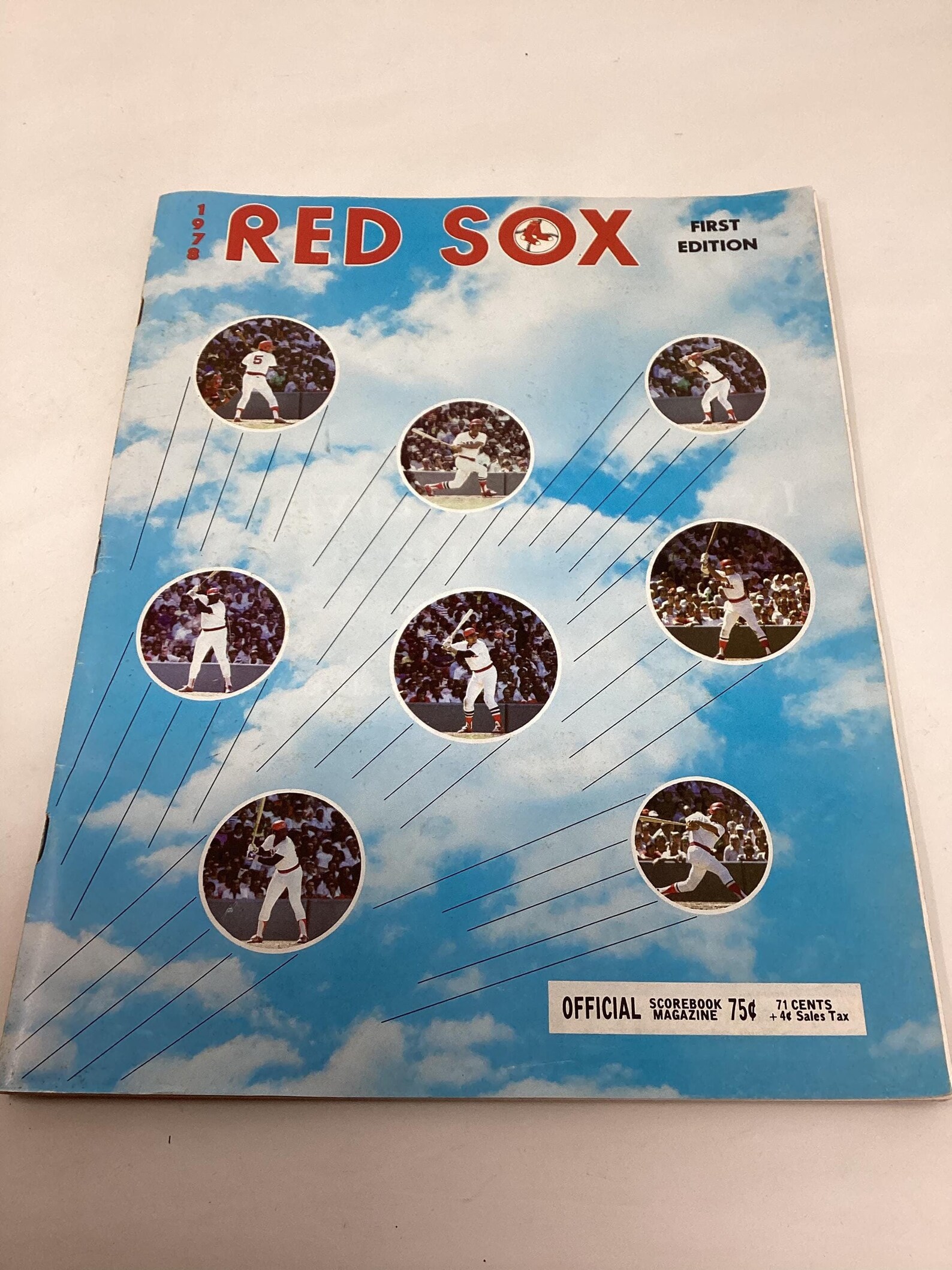 1978 Red Sox First Edition Official Scorebook Magazine - Etsy