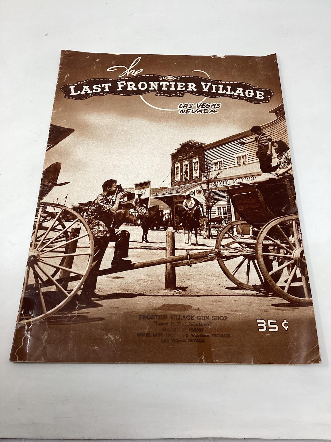 Souvenir Magazine From “the Last Frontier Village” in Las Vegas - Etsy