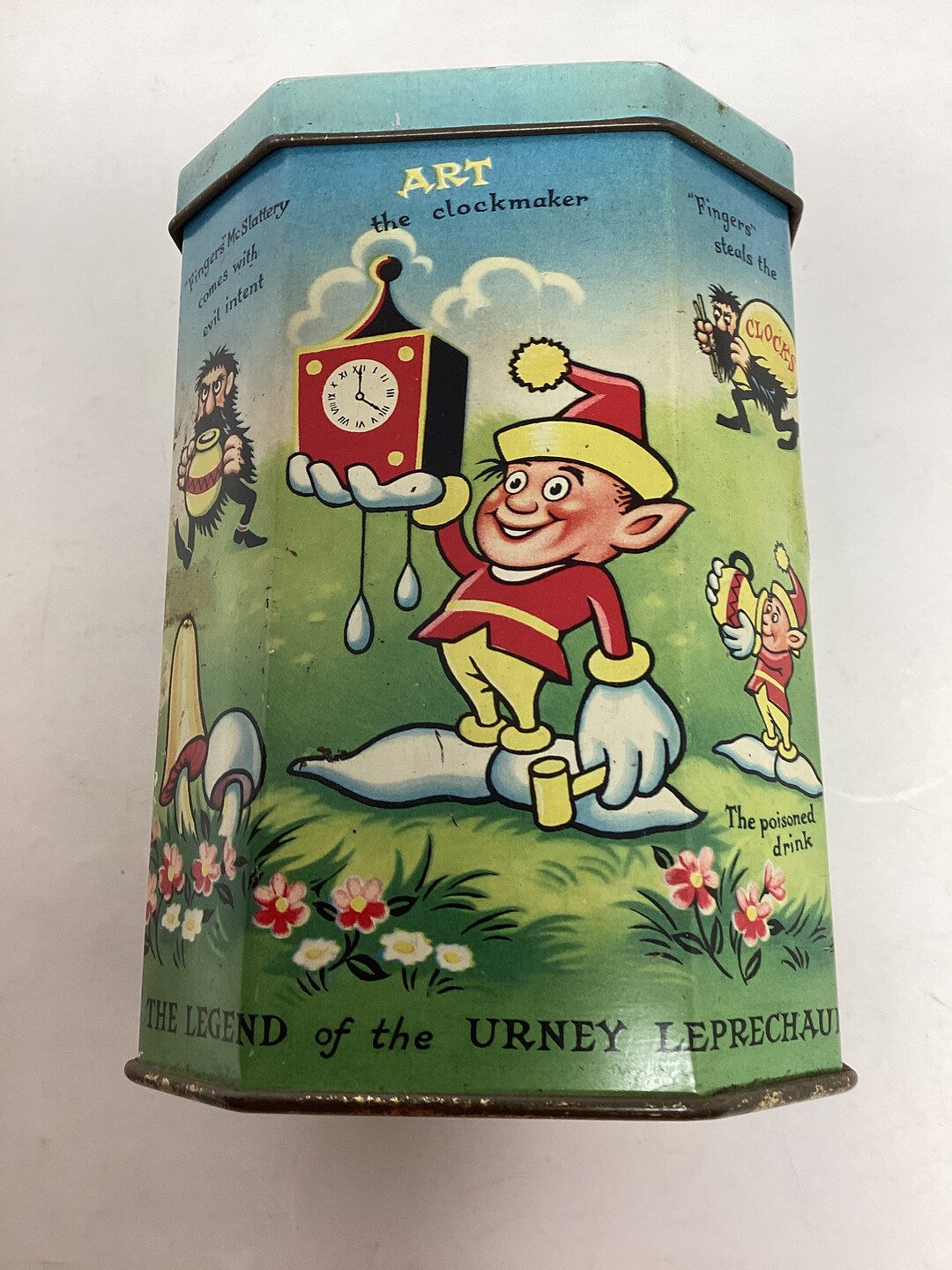 Unique Dublin, Ireland Urney Chocolate Tin Featuring “ the Legend of ...