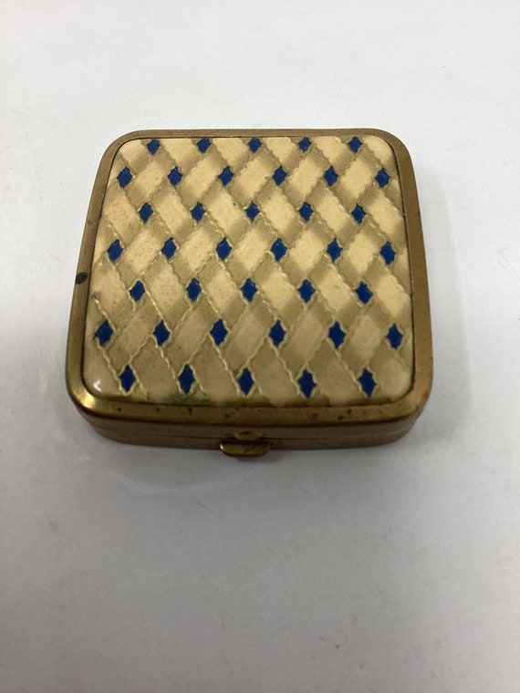 Powder compact vintage french - Gem