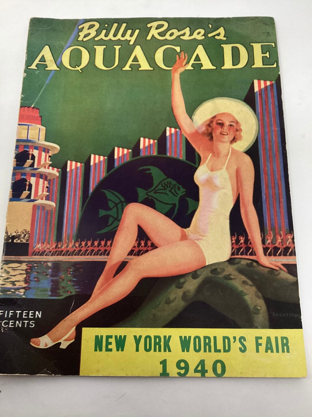 New York Worlds Fair Billy Roses Aquacade Souvenir Booklet - Etsy