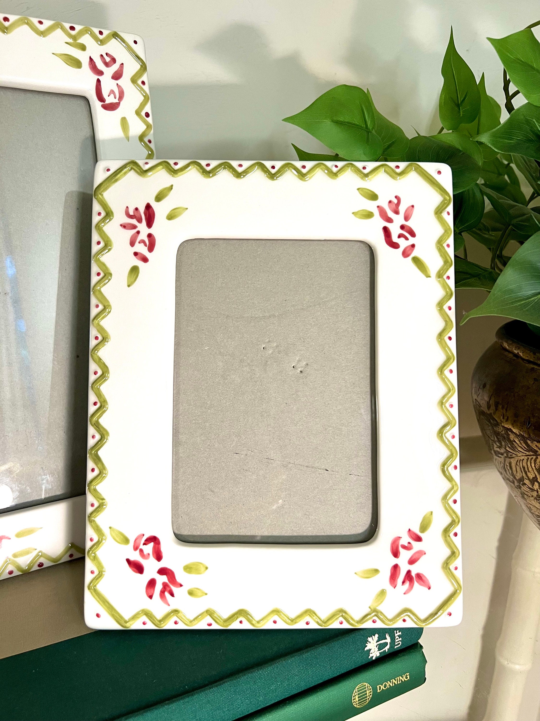 Pair of Hand Painted Picture Frames - Etsy