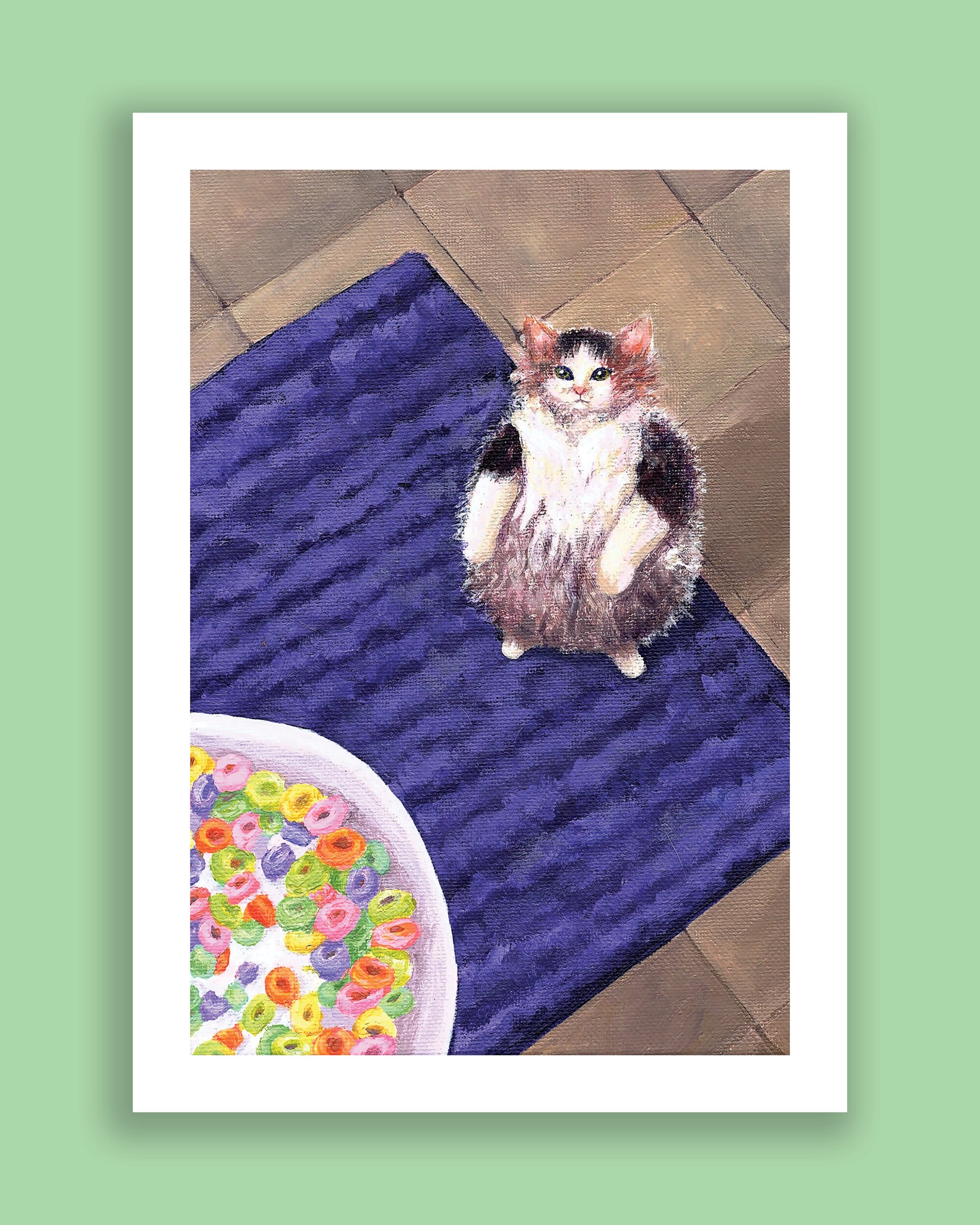 Brother May I Have Some Loops Meme Cat Wall Art - Etsy Canada