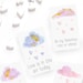 Weather Valentine's Day Cards for Kids - Printable Rainbow Cloud ...