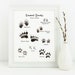 Printable Animal Wall Art - Animal Tracks Poster - Woodland Nursery ...