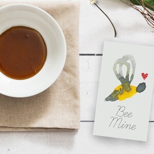 Bee Mine Valentine's Day Cards - Printable Valentines - DIY Valentine's ...