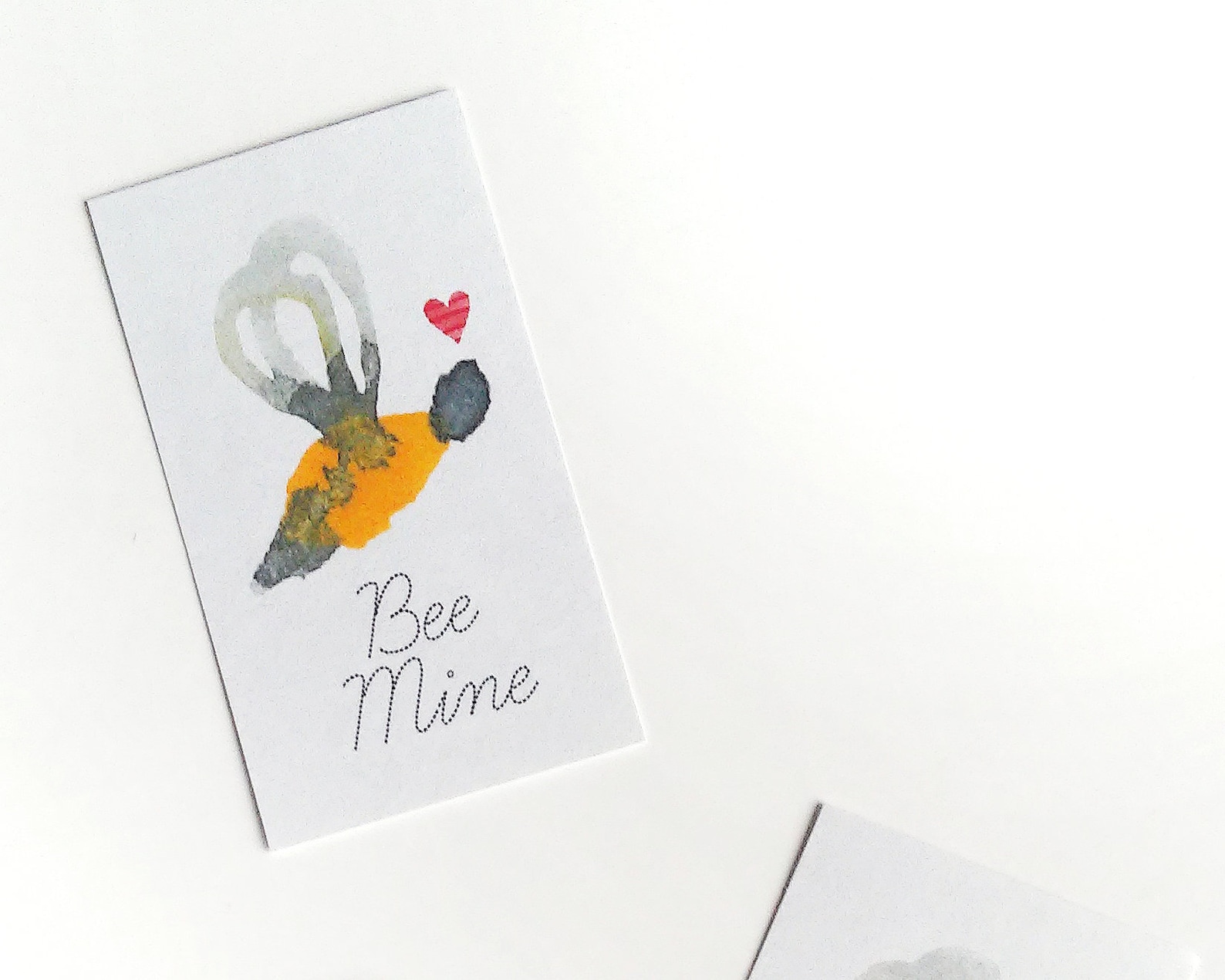 Bee Mine Valentine's Day Cards Printable Valentines - Etsy