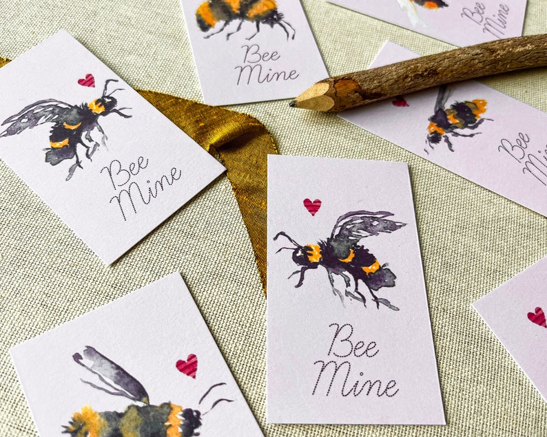 Printable Bee Valentines - Bee Mine Valentines for Kids - DIY Nature ...
