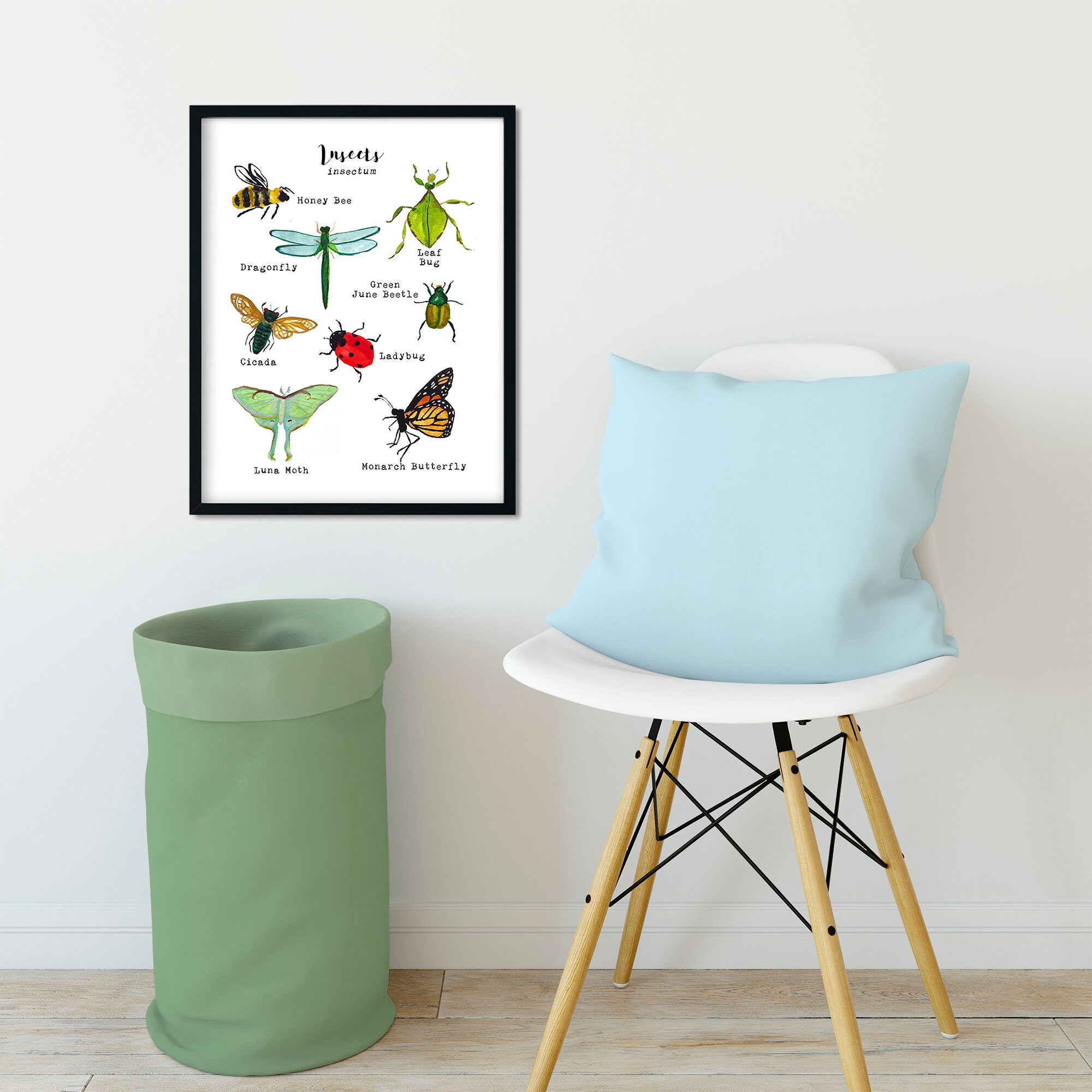 Printable Insect Wall Art Insect Field Guide Print - Etsy