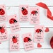 Ladybug Valentine Cards for Kids Love Bug Valentine | Etsy