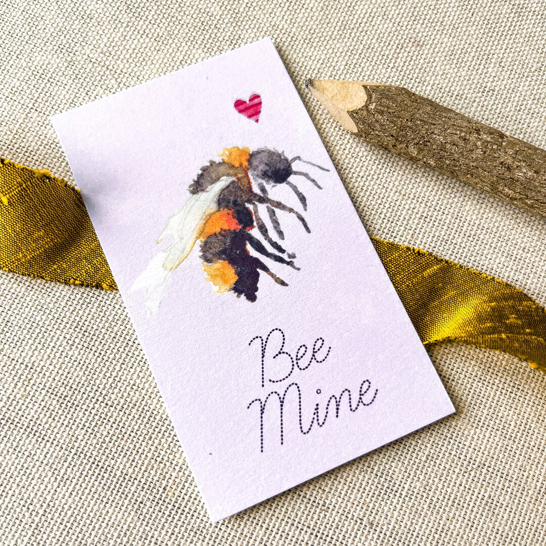 Printable Bee Valentines - Bee Mine Valentines for Kids - DIY Nature ...