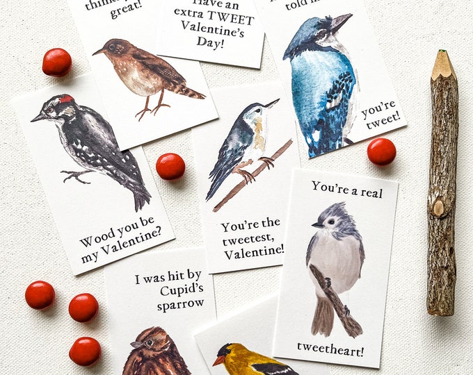 Nature Valentine's Day Cards Printable Nature Puns Woodland Forest ...