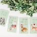 Printable Valentine Cards for Kids Woodland Animal Valentine Cards ...