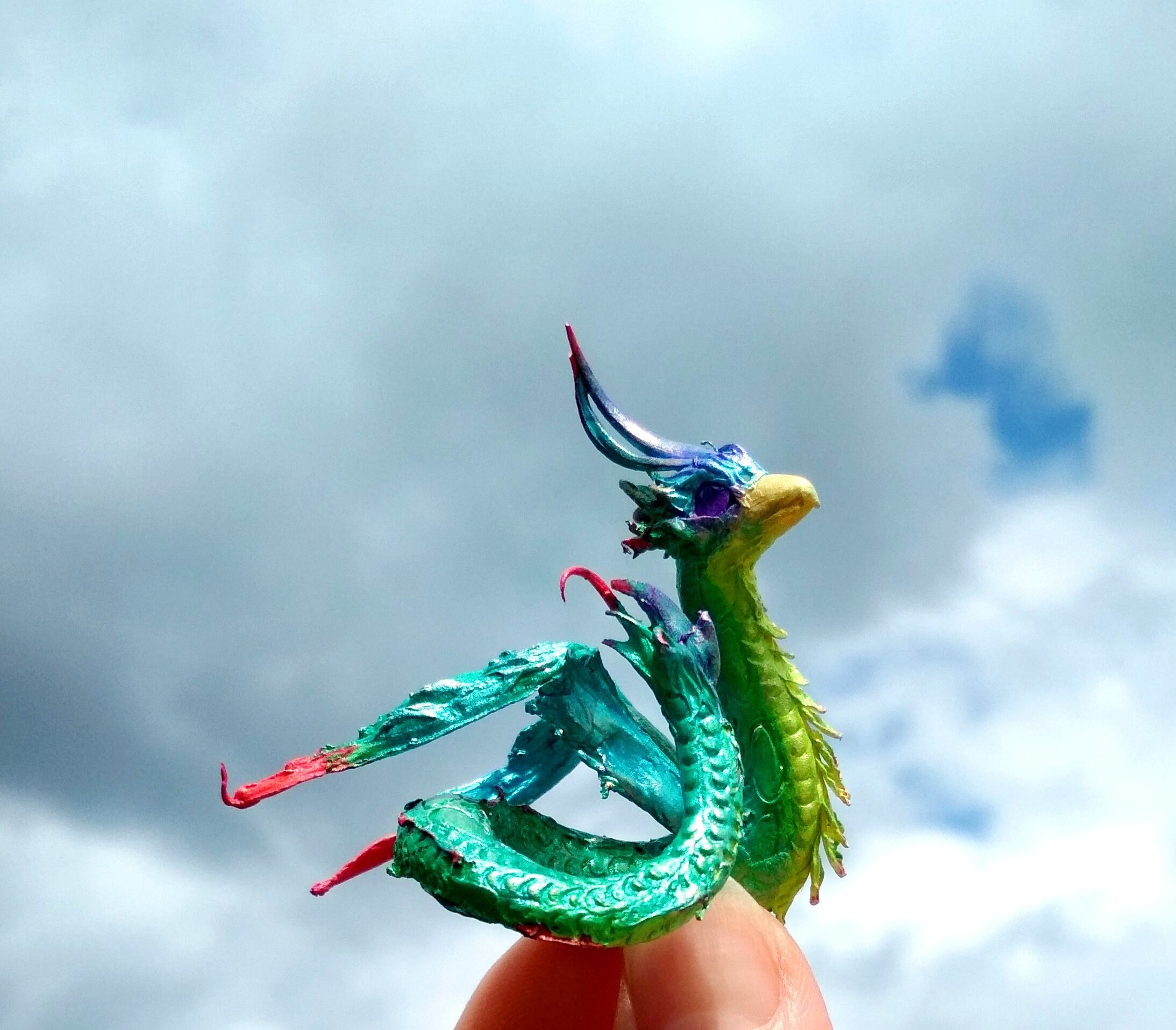 TO ORDER Dragon figurine Small dragon statuette Dragon | Etsy