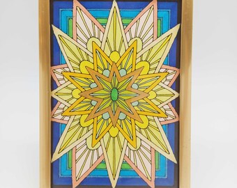Starburst Coloring - Etsy