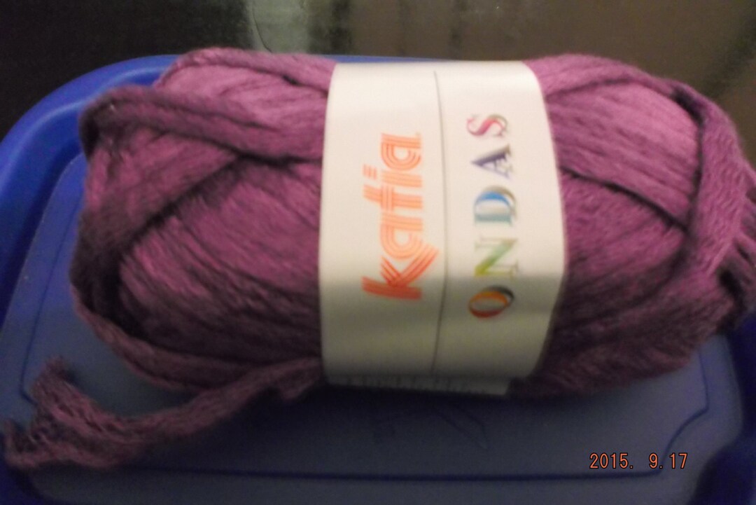 Katia Yarn Triana Ondas orchid 85 100 Grams - Etsy